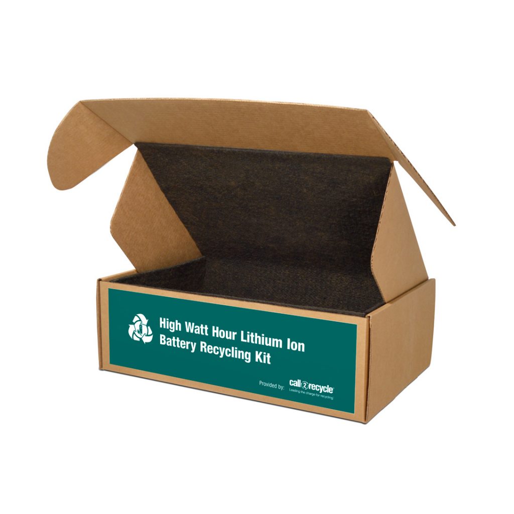 High Watt-Hour Li-Ion Battery Recycling Kit – Call2Recycle.org ...